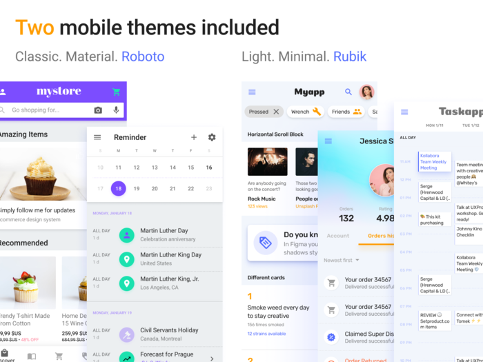 Figma tables tutorial: Data grid design by a single cell-component