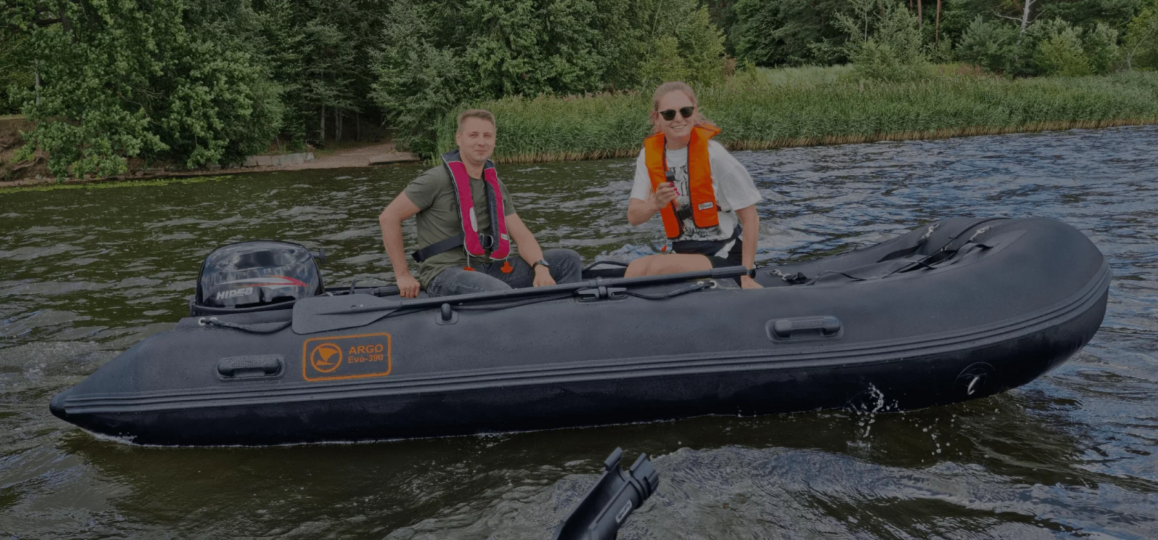 Argo-drive boats, engines and eqiupment