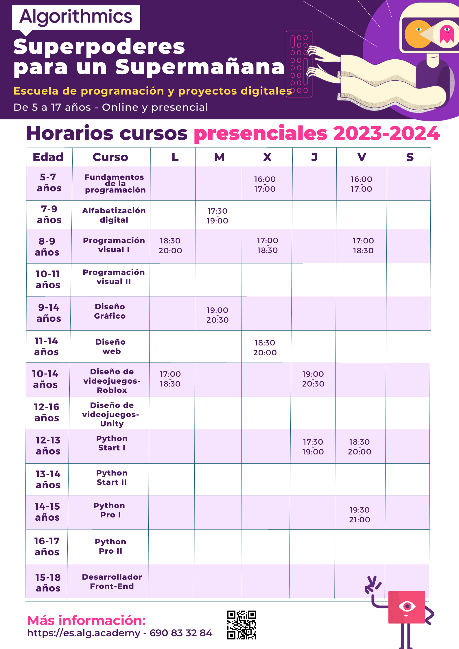 Centros Algorithmics en España