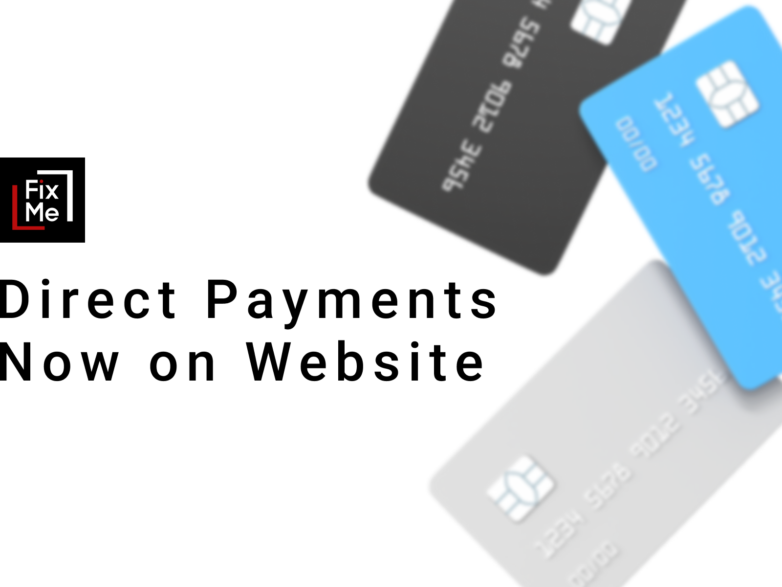 FixMeBot Direct Payments Now on Website