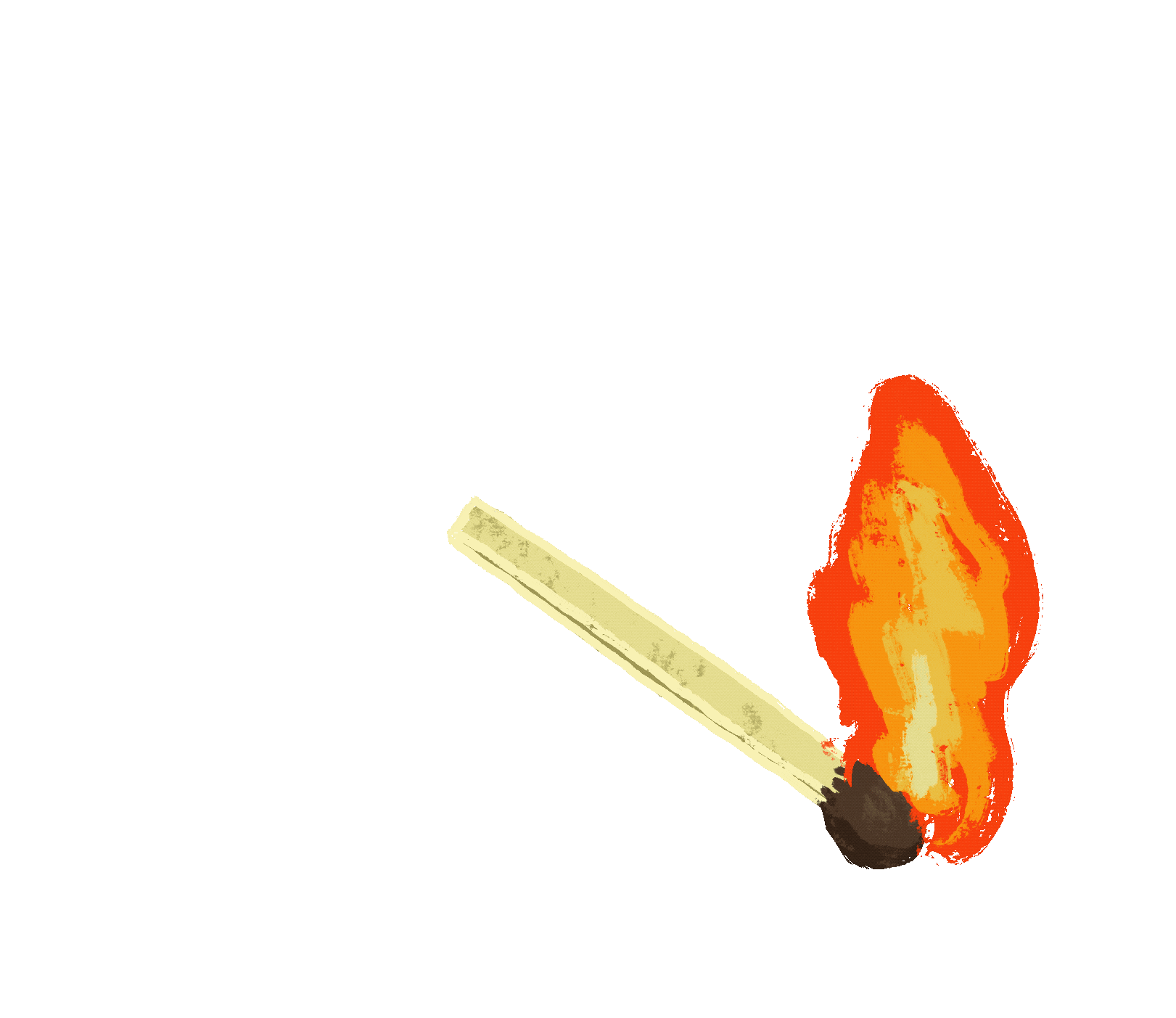 How do we burn up forests, villages and people with our own hands