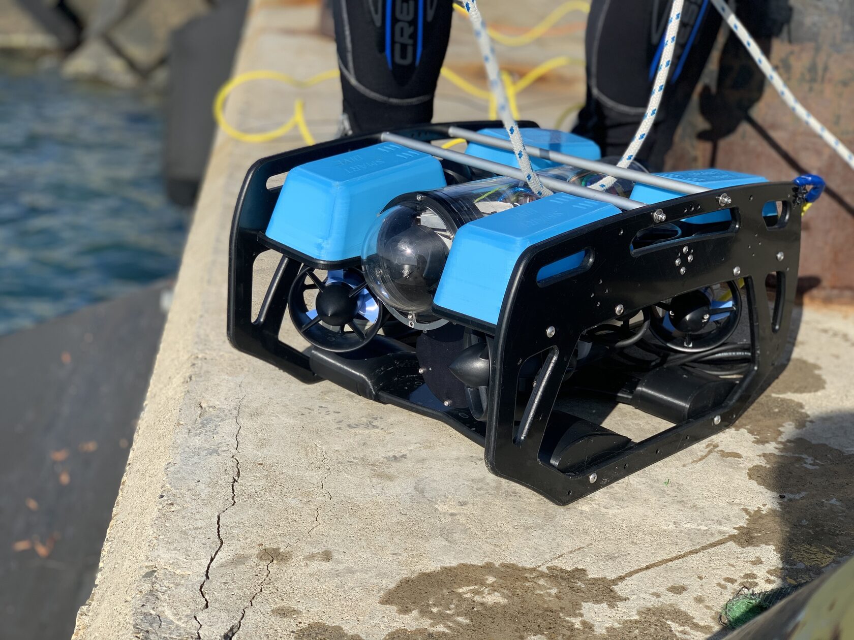 Thermal imager and ROV