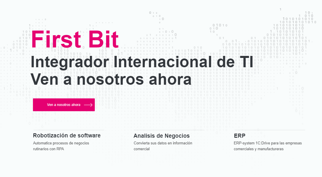 First Bit en Colombia - Integrador Internacional de TI