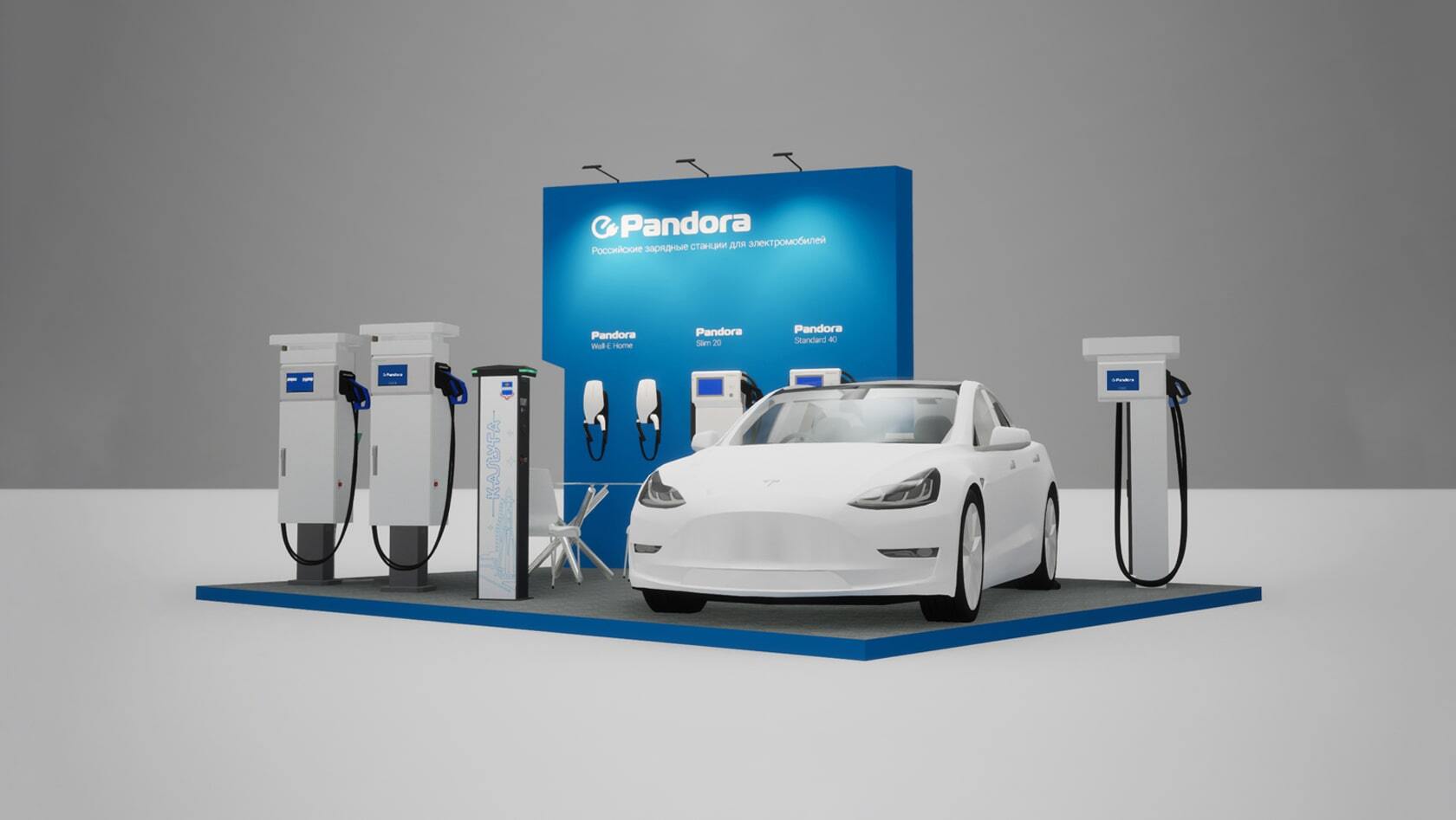 Pandora – Инновационные зарядные станции для электромобилей | Power-ON