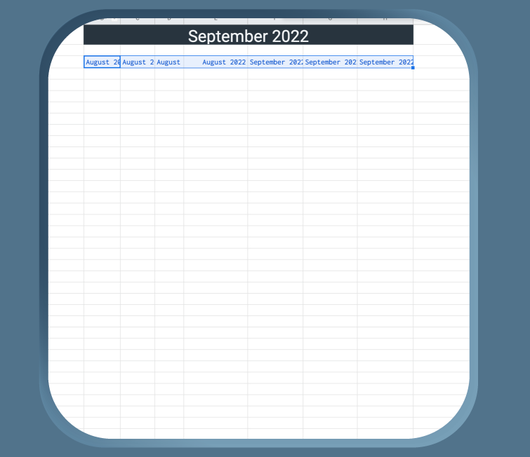How to Make Google Sheets Templates Calendar and Schedules