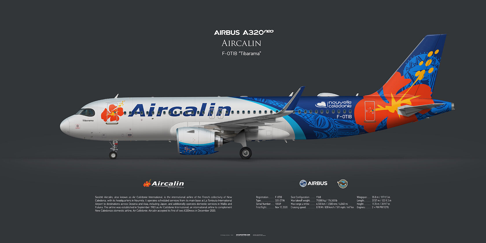 Fine Airliner Profile At Prints | Civil Aviation Posters | Aviaposter
