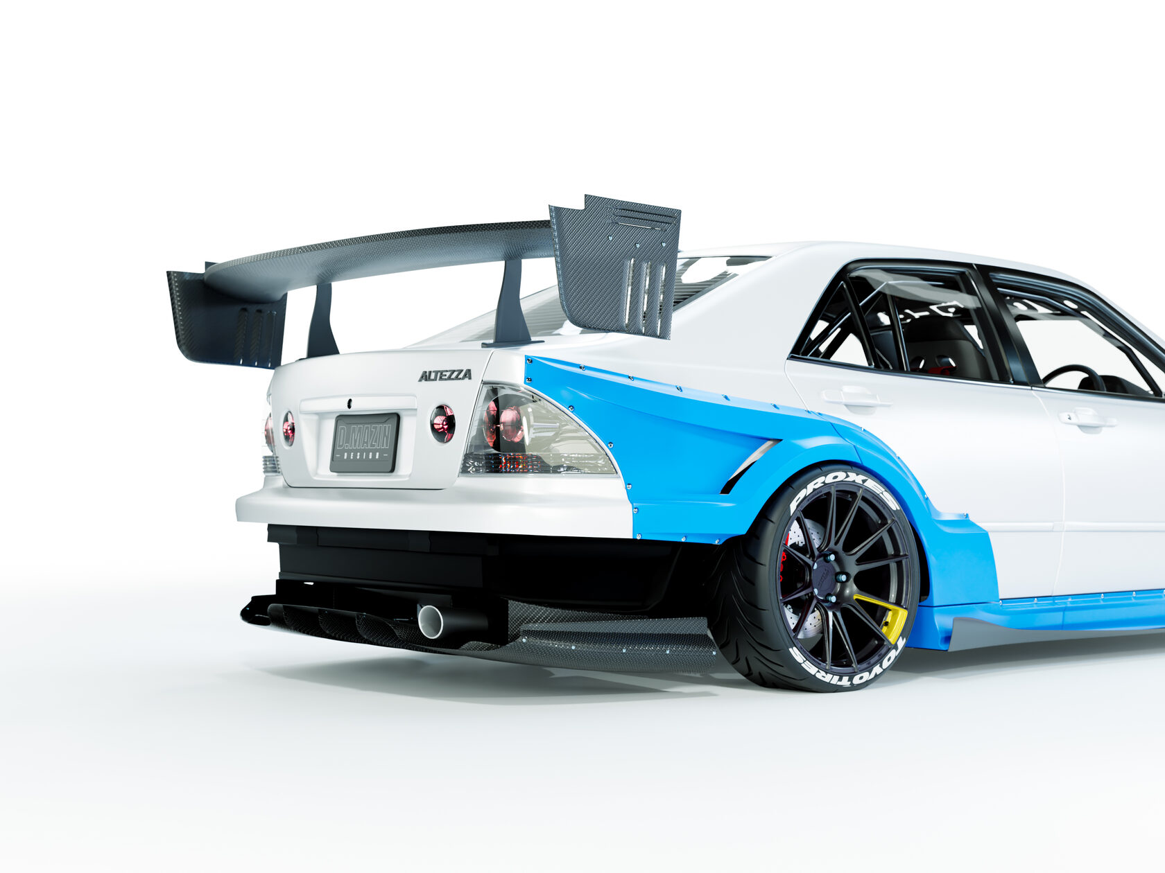 FENDERIST SPEC S DRIFT Spec 60mm / WIDE BODY KIT FENDER FLARES SET ...