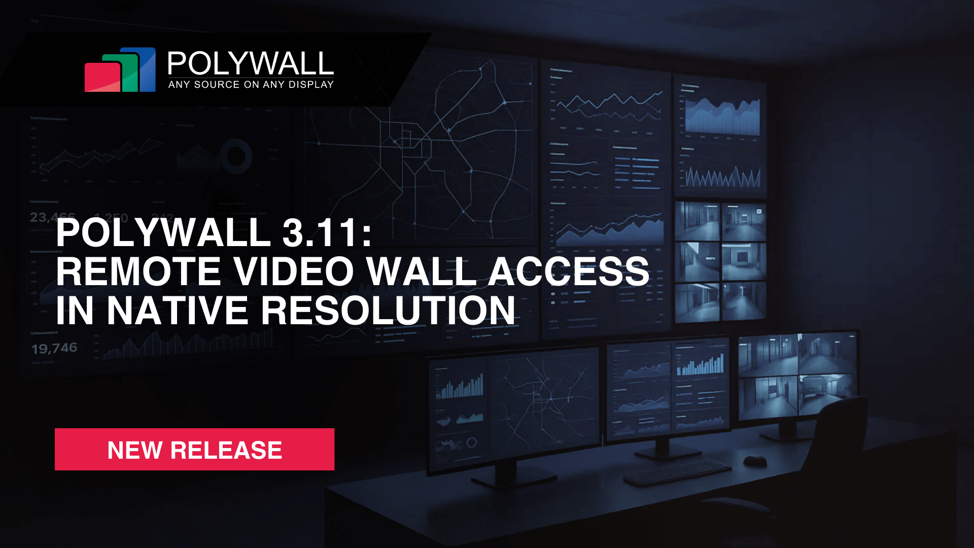 Polywall 3.11: Remote Video Wall Access in Native Resolution