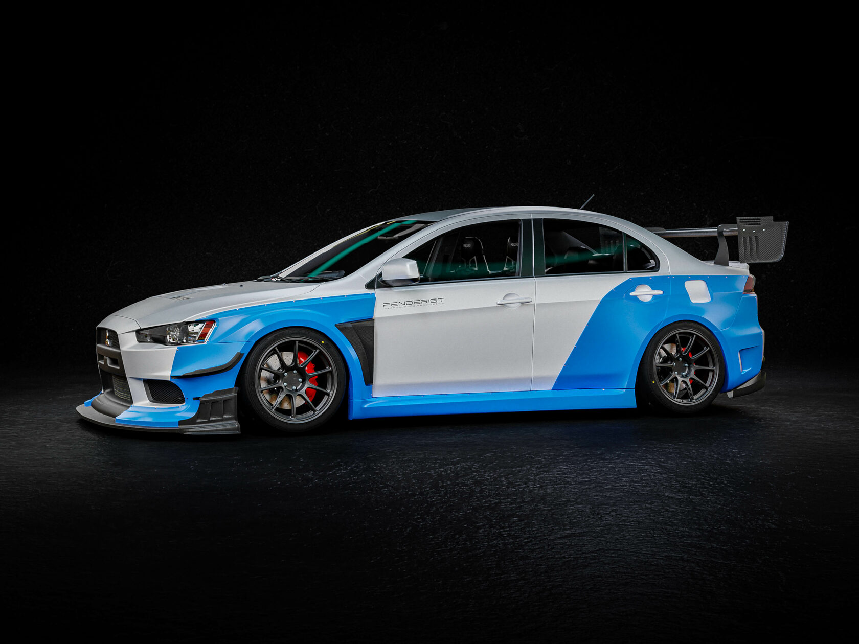 FENDERIST SPEC R Full Set / WIDE BODY KIT MITSUBISHI LANCER EVO X 2008-2015