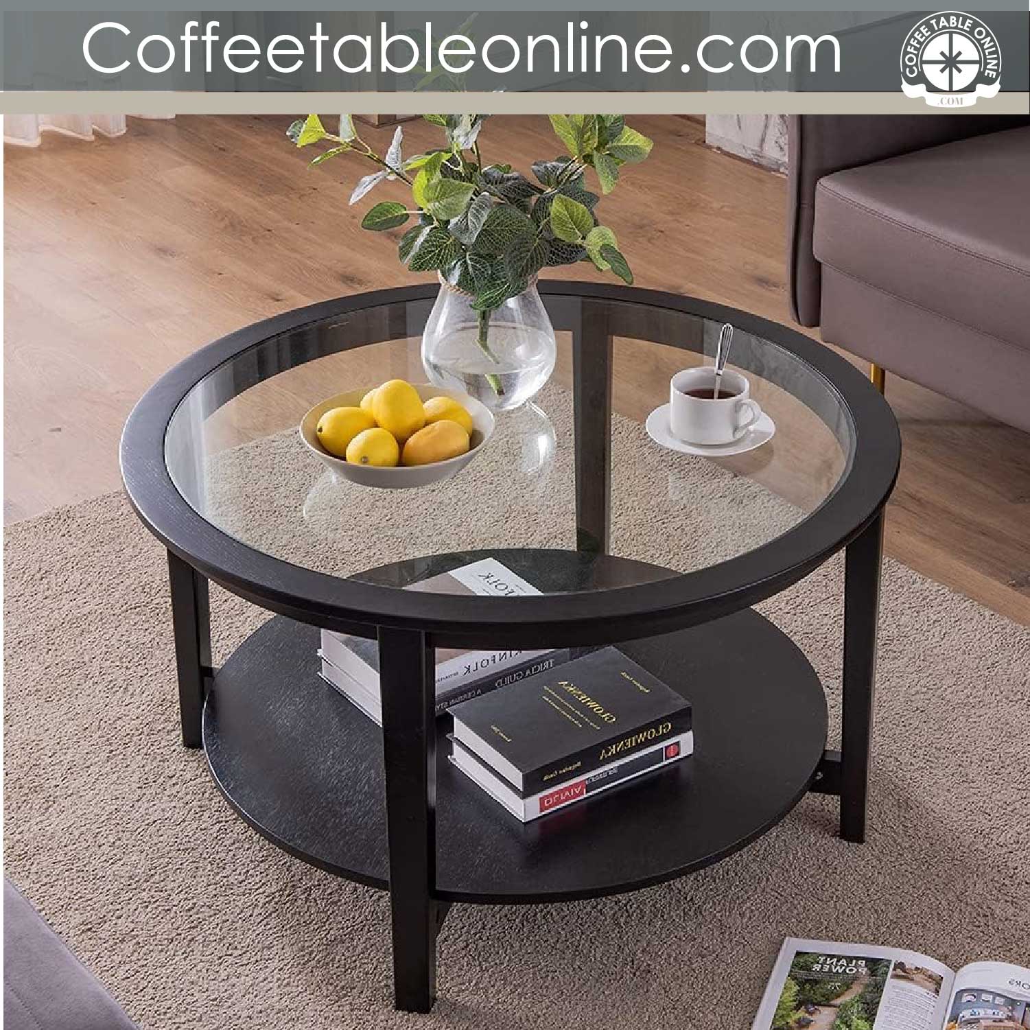 24 Small Round Glass Coffee Tables | A Guide to Decorating and Maintaining