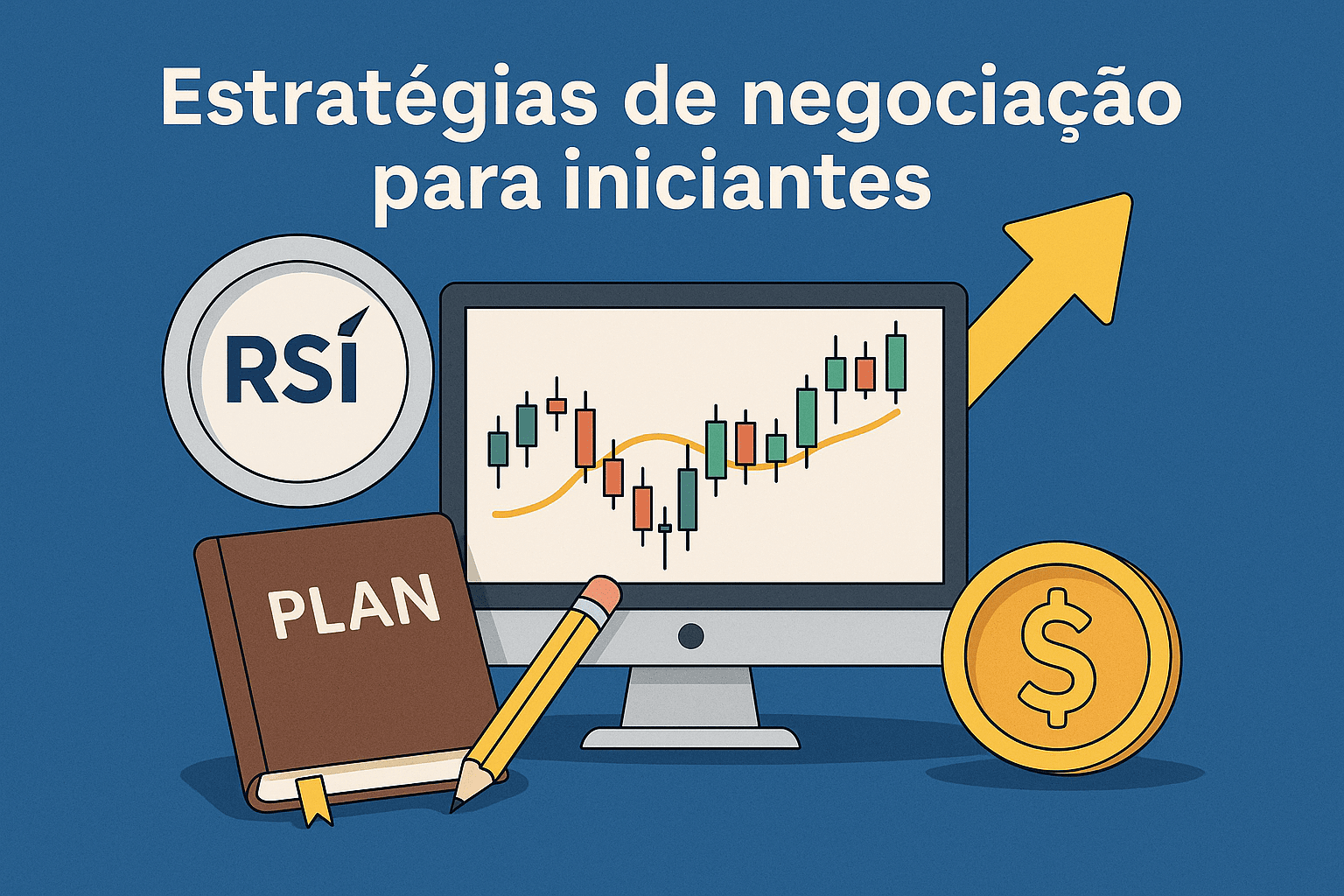 Estratégias de negociação para iniciantes no Brasil: Primeiros passos reais