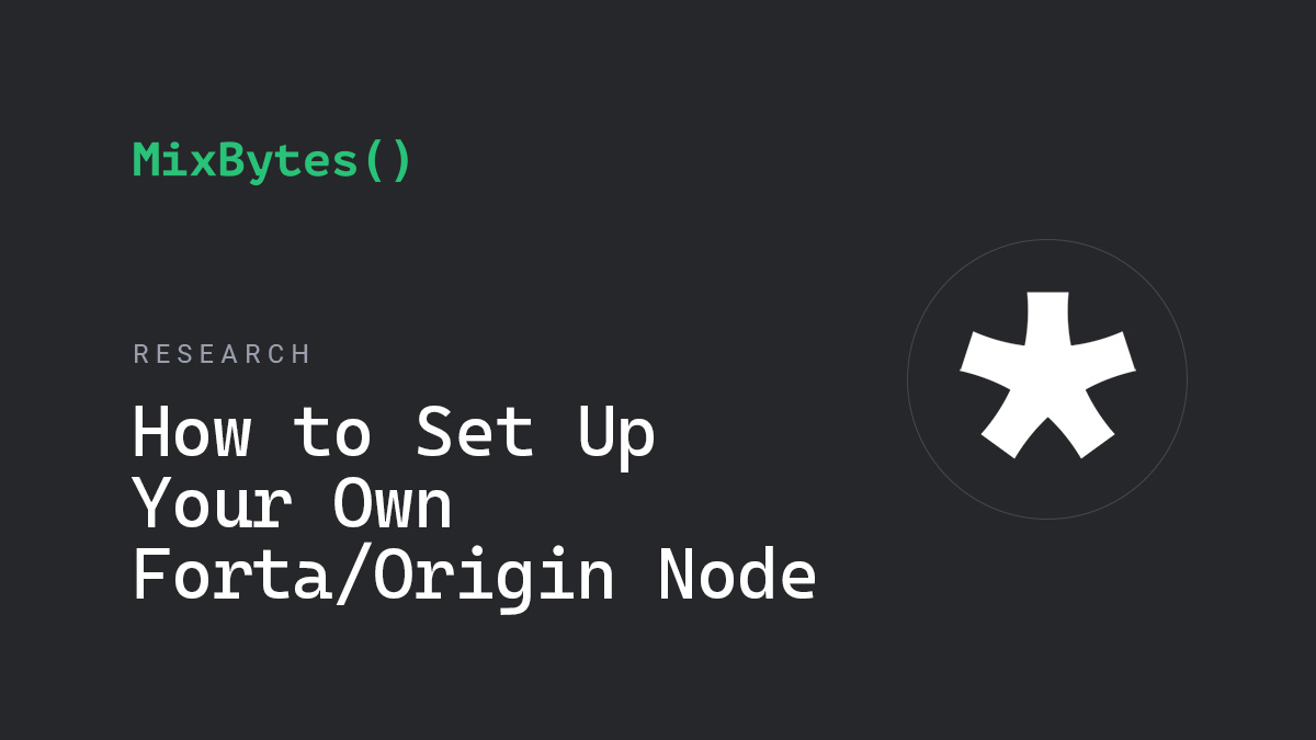 How to Set Up Your Own Forta/Erigon Node