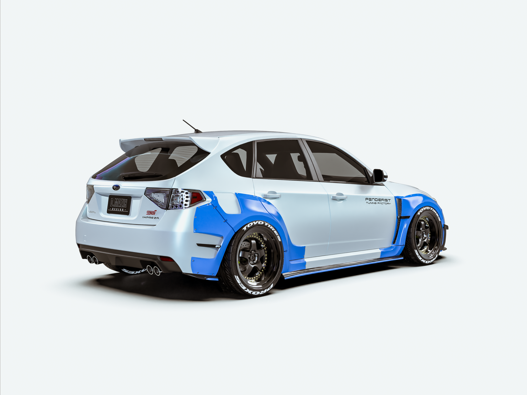 AIR INTAKE GRILL SUBARU IMPREZA WRX STI GRB/GRF/GVB/GVF 07-10