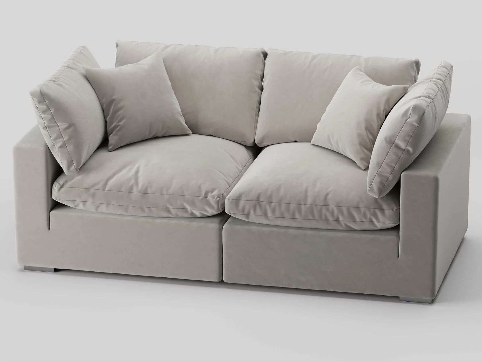 Купить модульные диваны с пуховым наполнителем. Цены от производителя ...