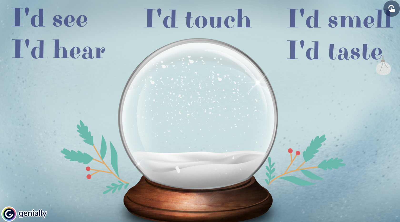 My Digital Snow Globe
