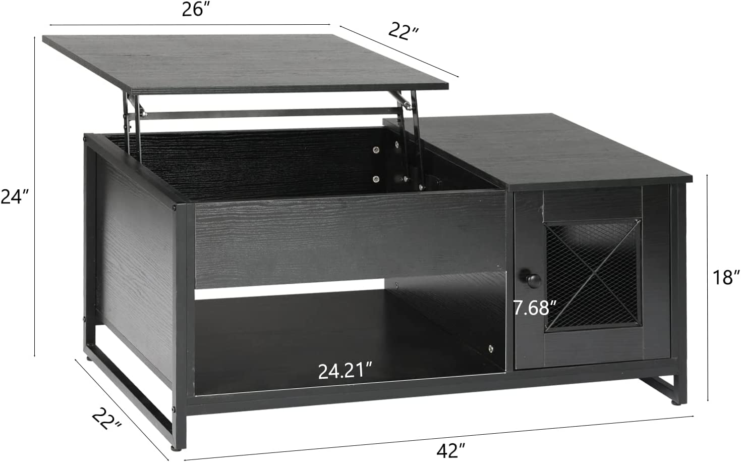 19 Industrial Lift Top Coffee Tables: The Perfect Addition to Your ...