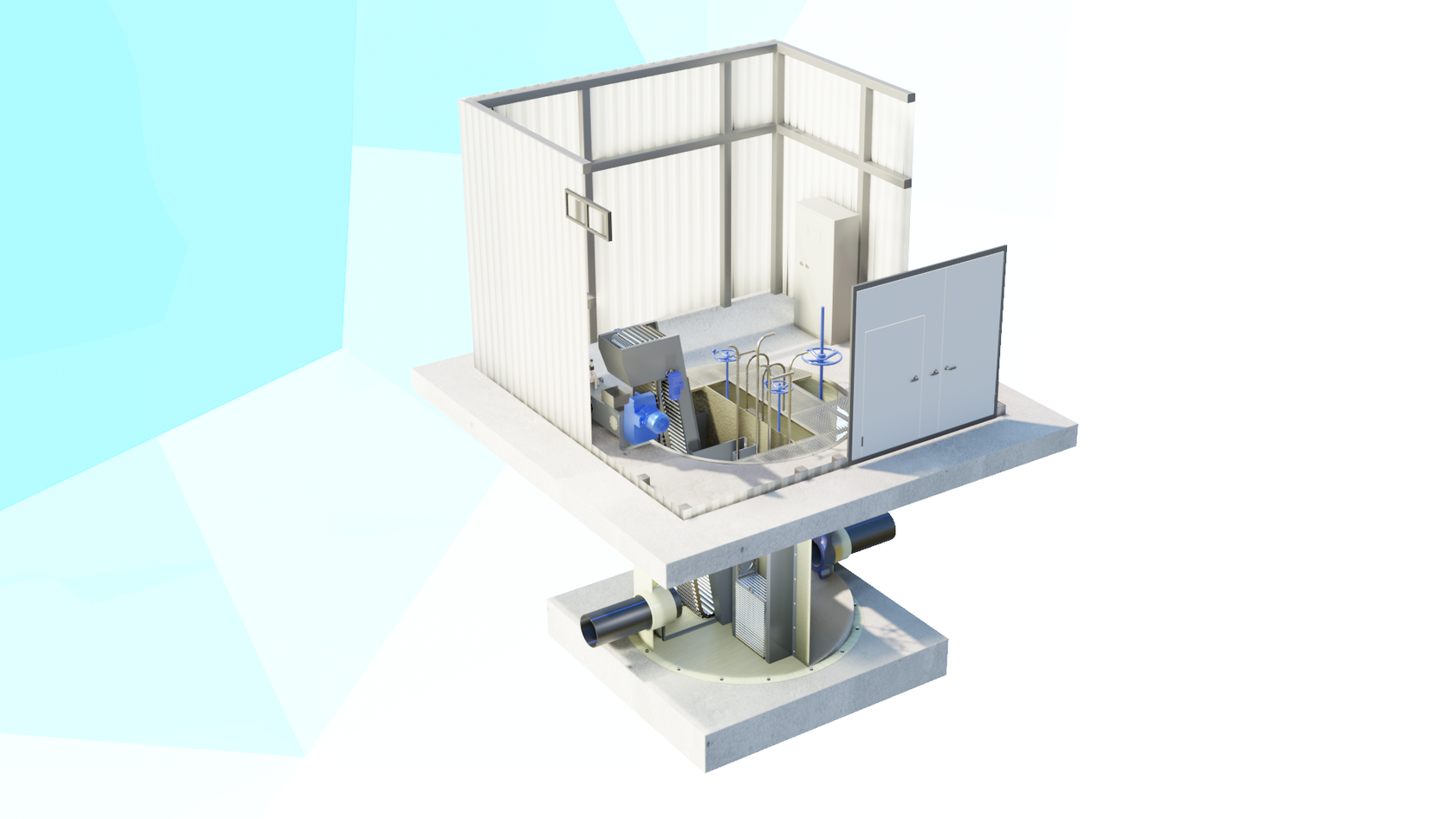 Узел механической очистки - Чистый Сток