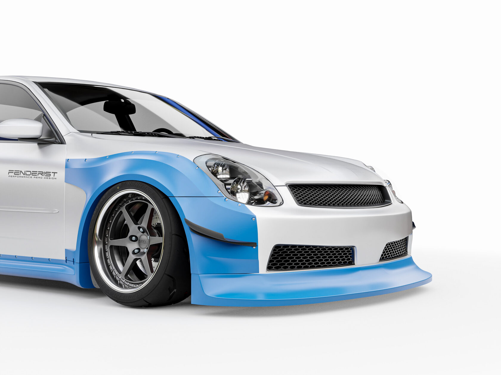FENDERIST SPEC S Full Set / WIDE BODY KIT INFINITI G35 / NISSAN SKYLINE ...