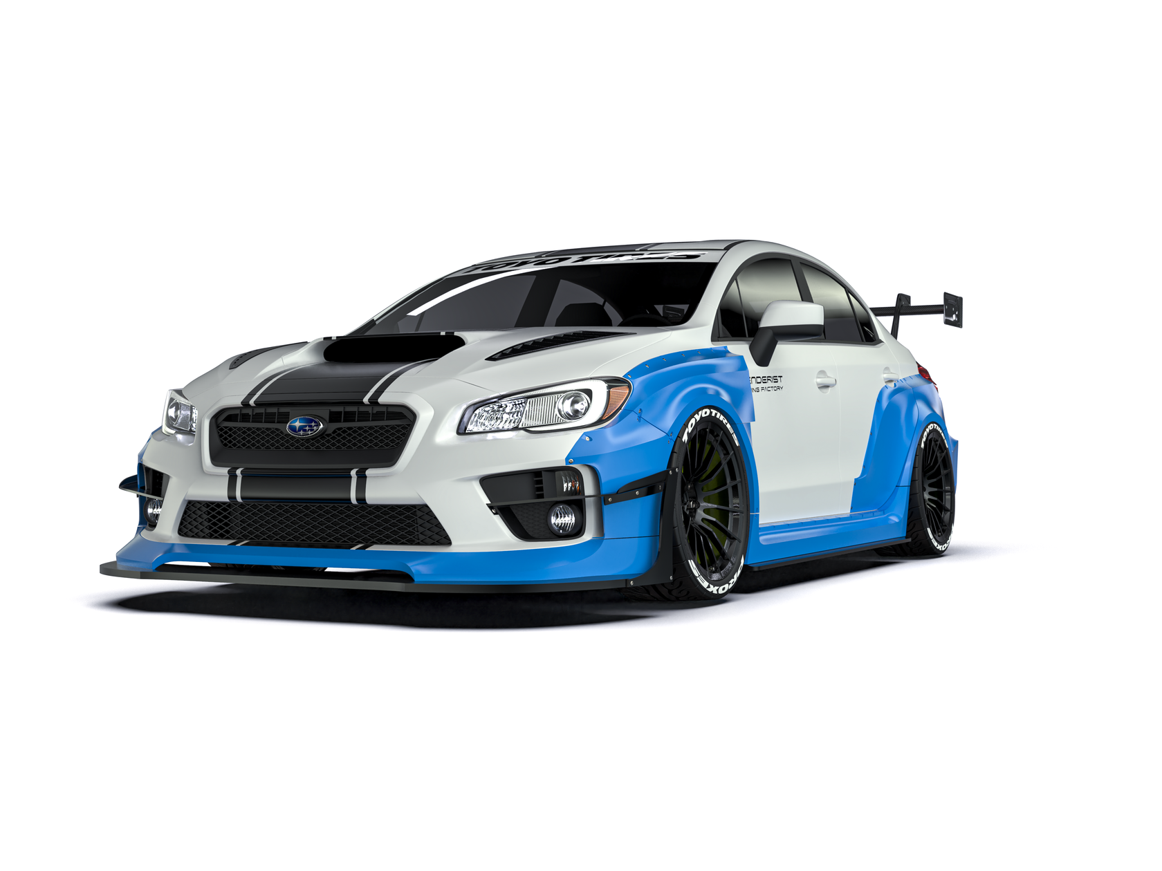 Full URBAN-R kit Subaru Impreza WRX STI 14+