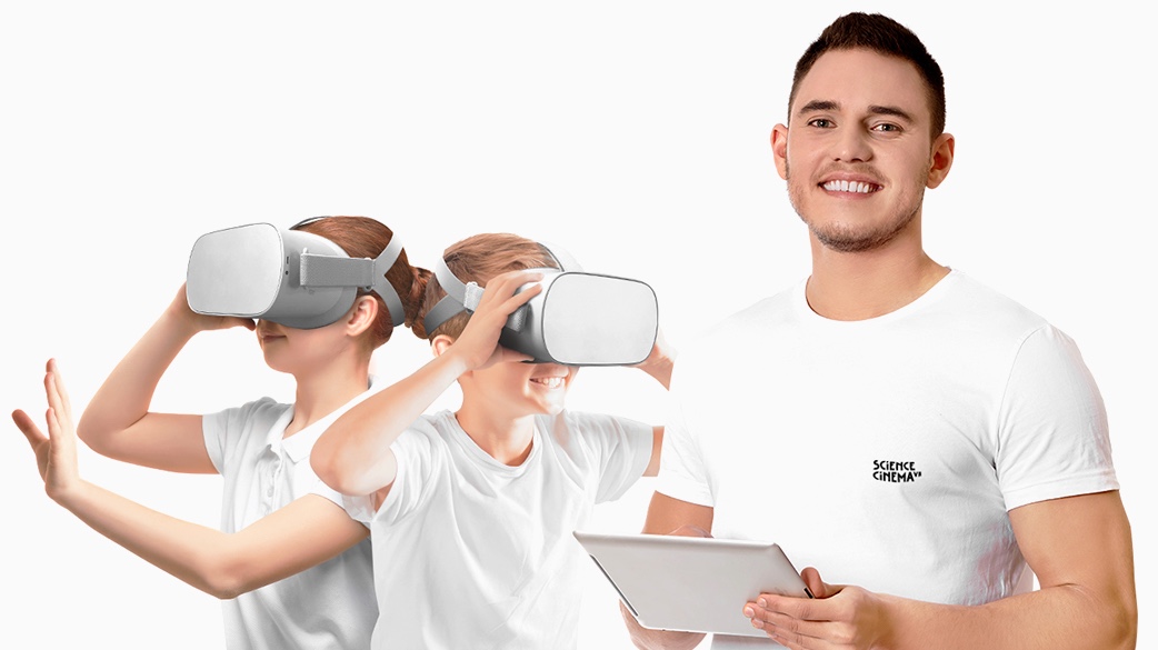 Science Cinema VR. VR Planetarium of the next generation.