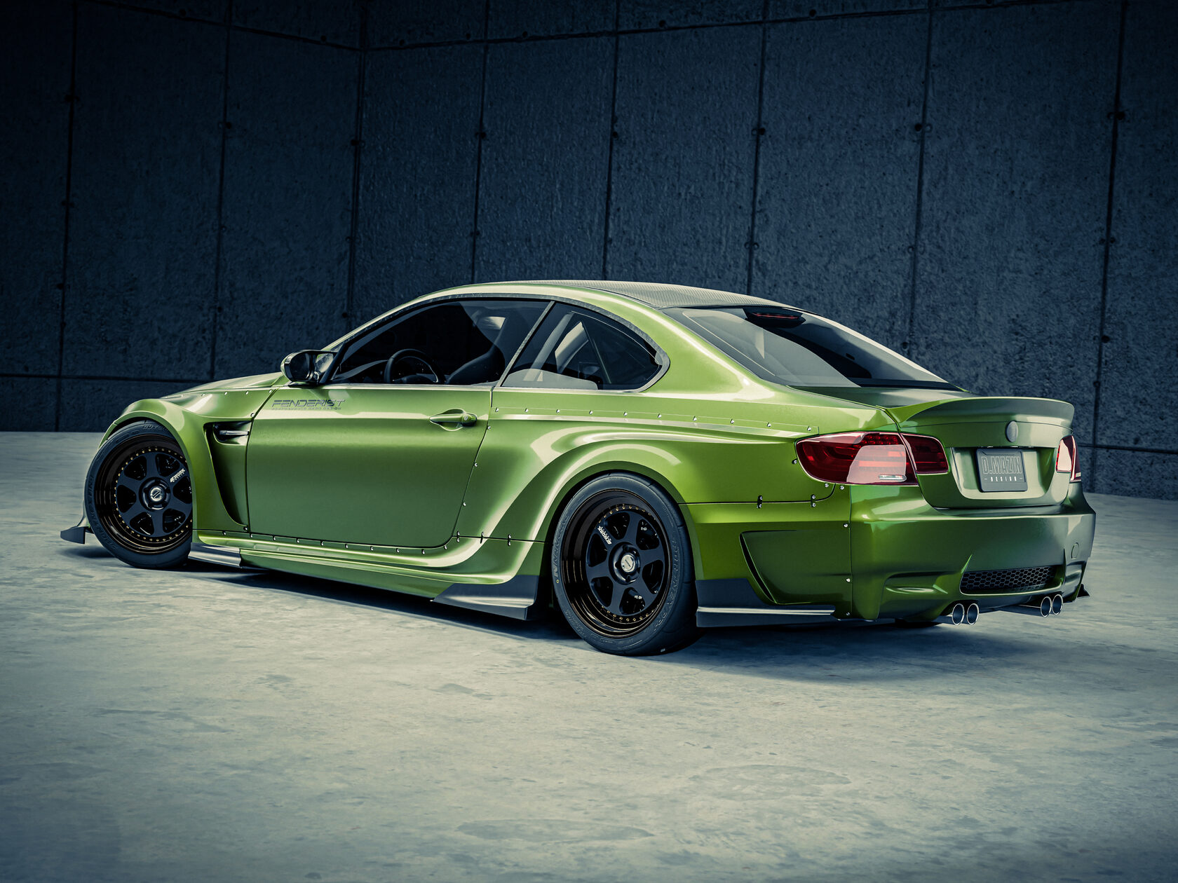 FENDERIST SPEC S fender flares set / WIDE BODY KIT BMW E92 2006-2013