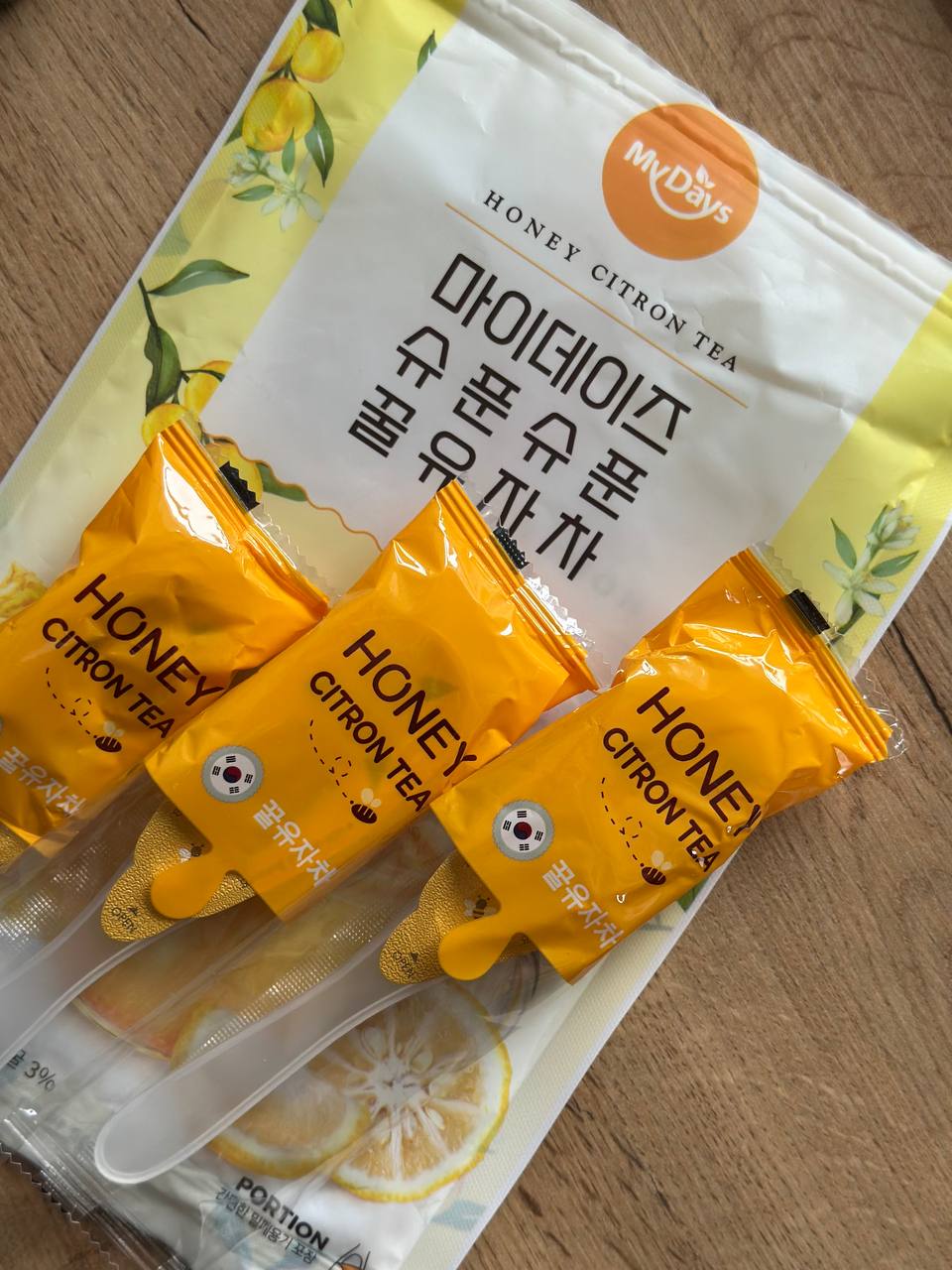 Honey Citron Tea – удобный формат юдзу джема