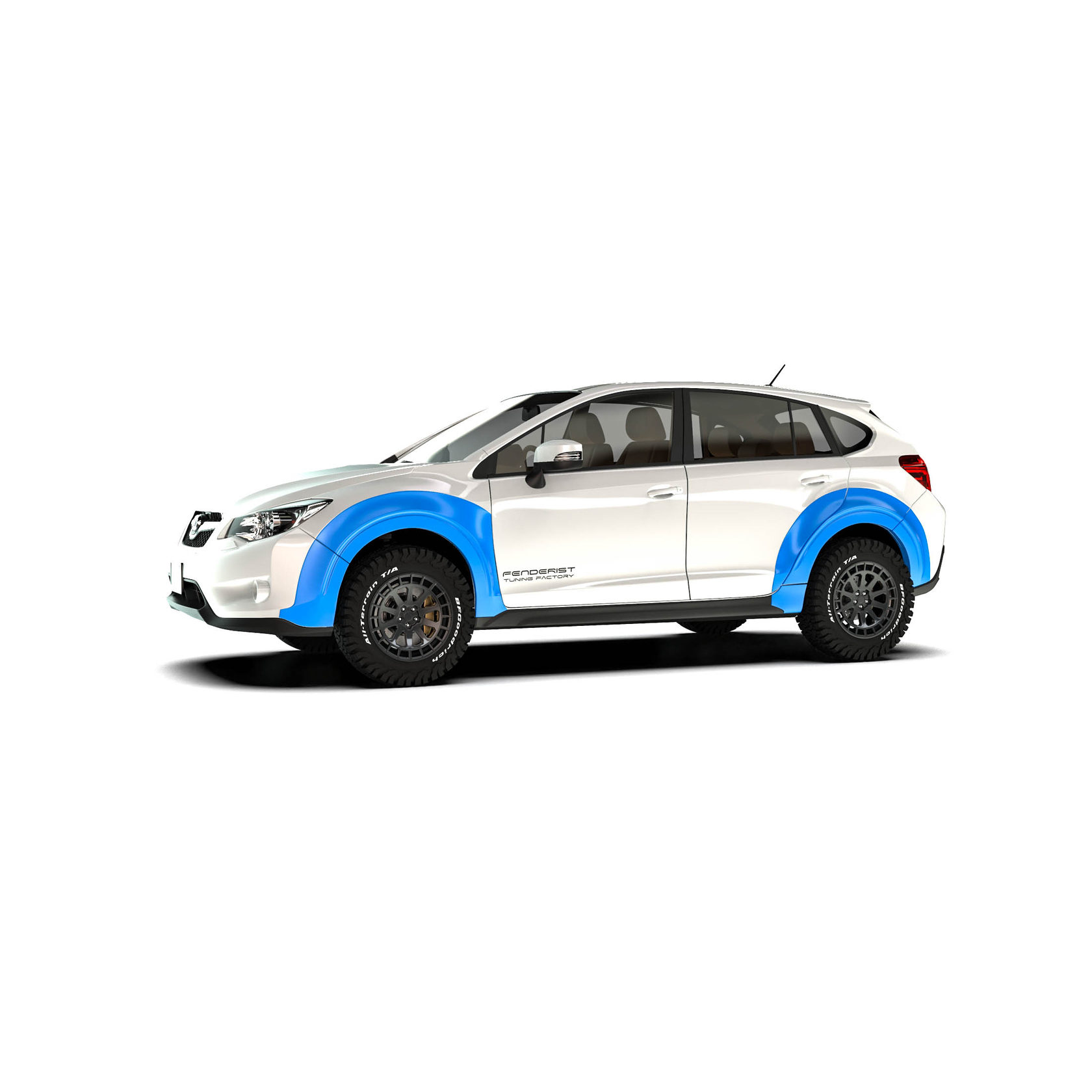 Fender Flares Set / WIDE BODY KIT SUBARU XV 14-18