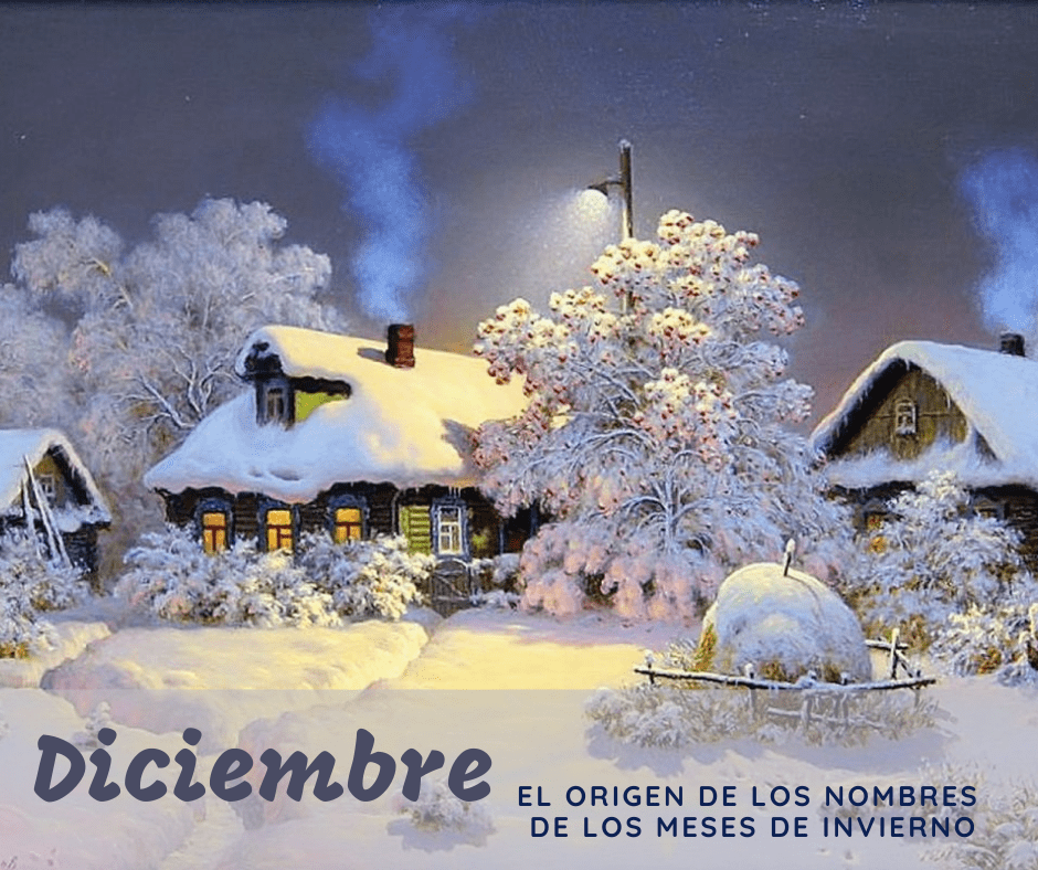 El origen de los nombres de los meses de invierno