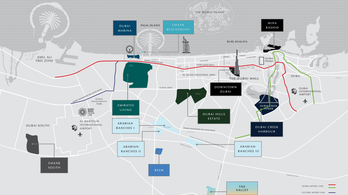 EMAAR Beachfront: Exclusive Gated Waterfront Community in Dubai by ...