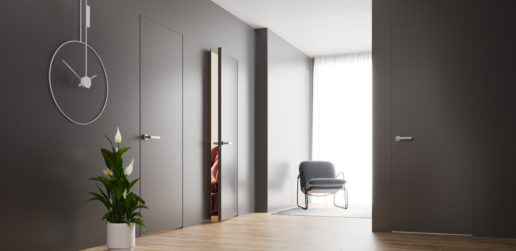 IDS HPL frameless doors