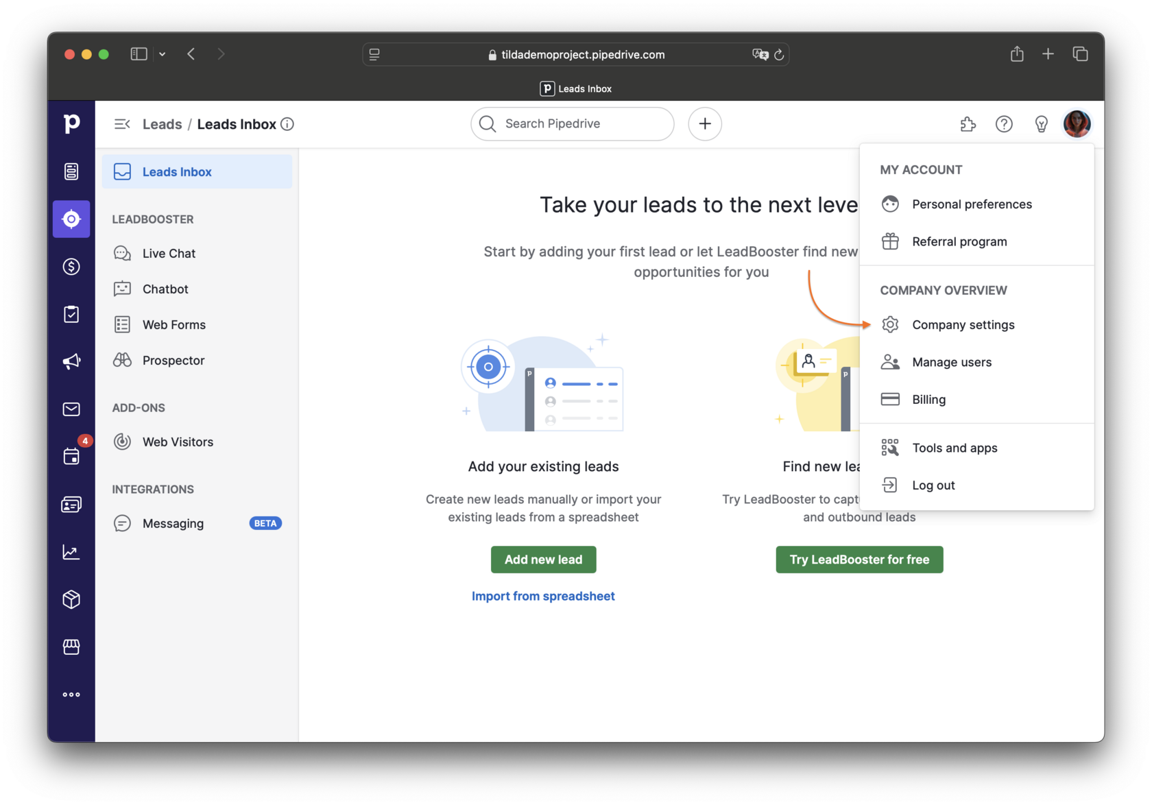How to Add Contacts to Pipedrive