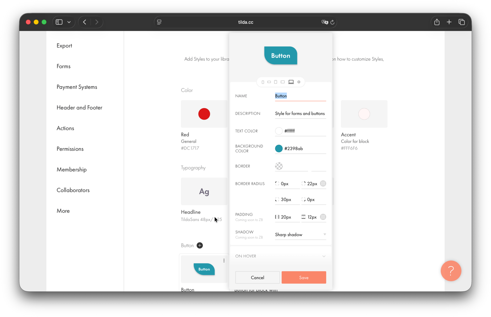 Setting Website Colors and Styles