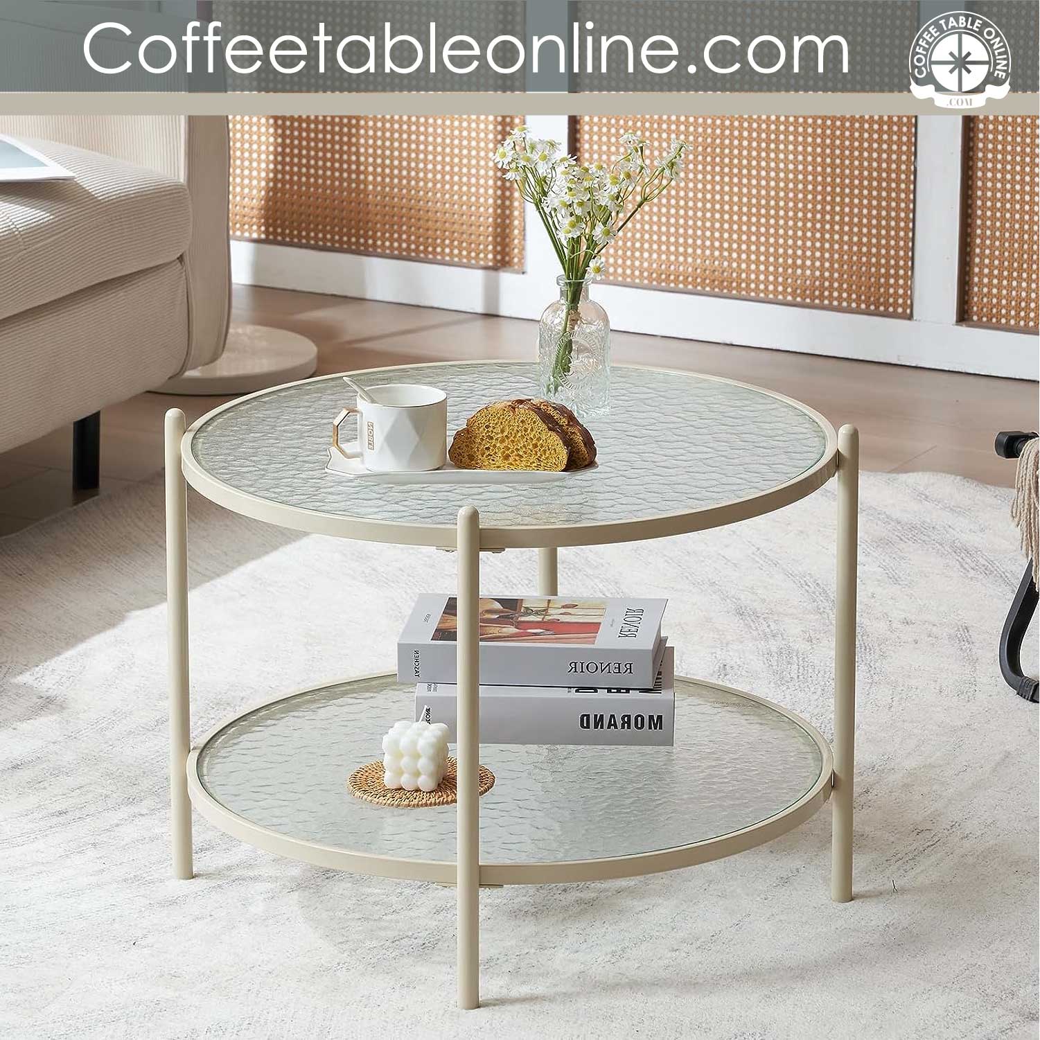 24 Small Round Glass Coffee Tables | A Guide to Decorating and Maintaining