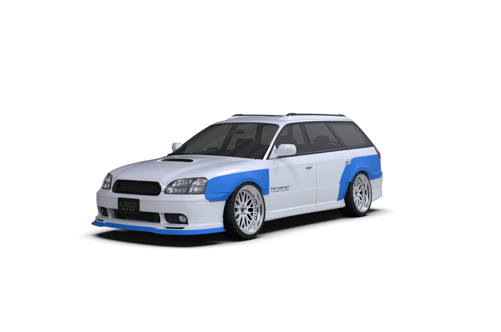 Front Lip Spoiler SUBARU LEGACY 01-03