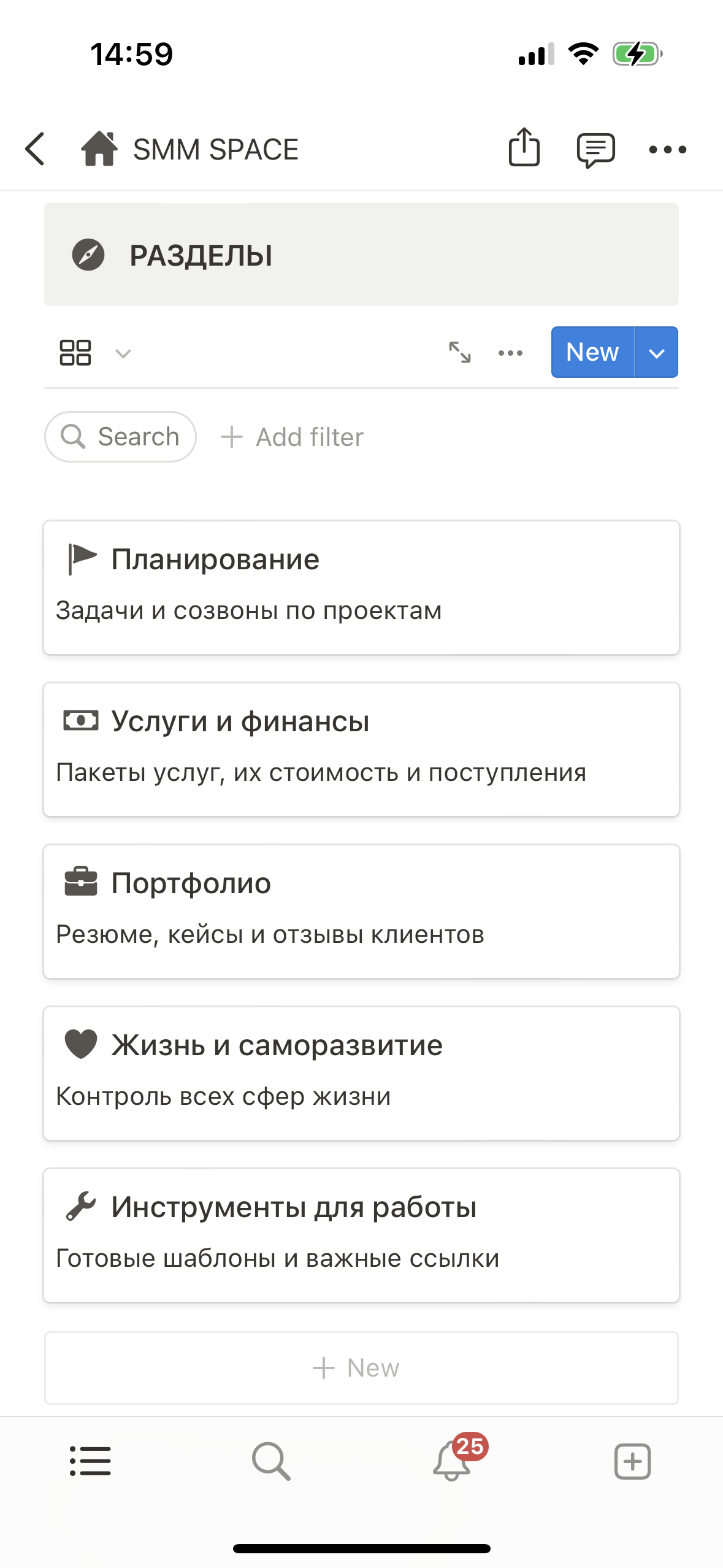 Notion FREELANCE Space // HEADVIK DIGITAL