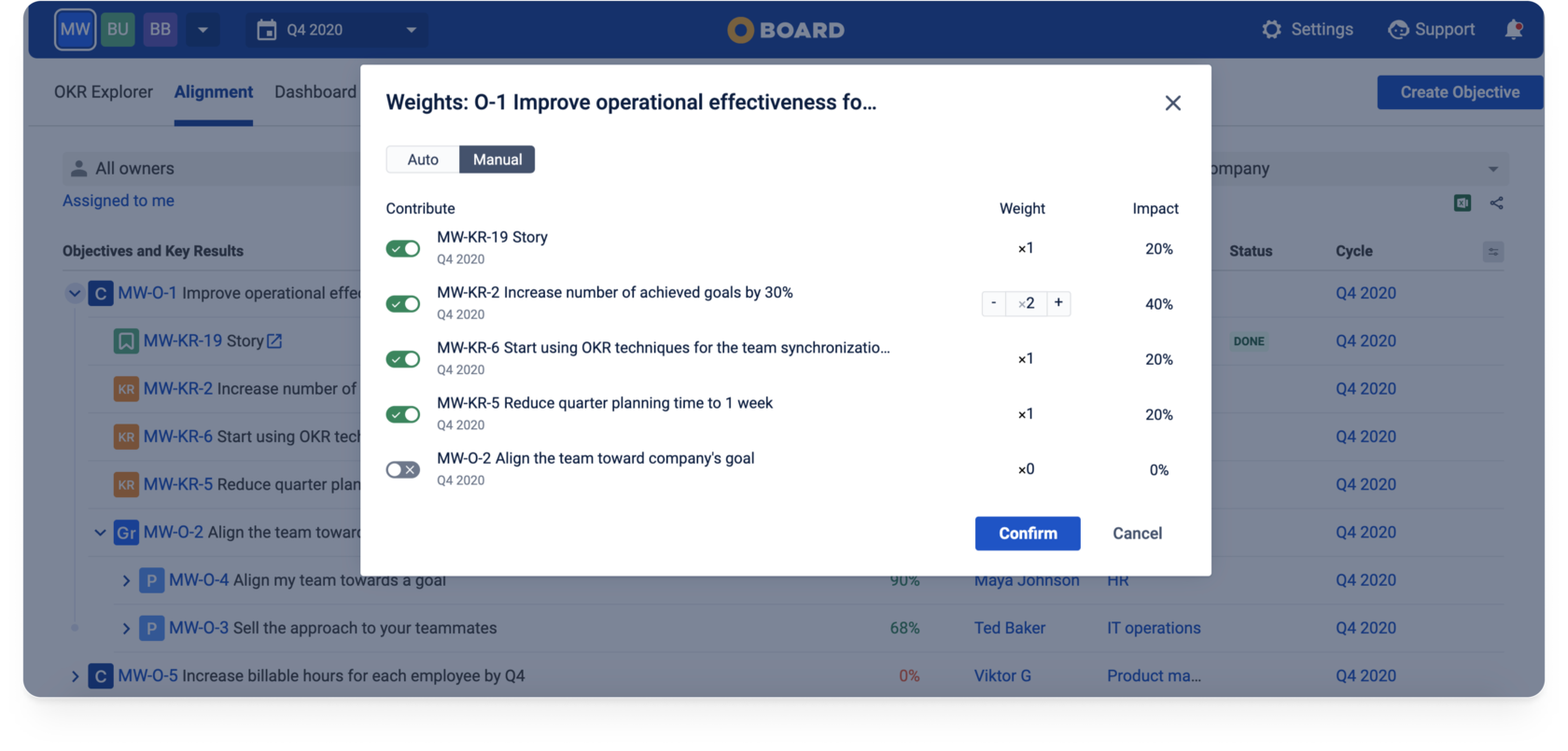 OKR Board for Jira - OKR management plugin for Jira (Objectives and Key ...