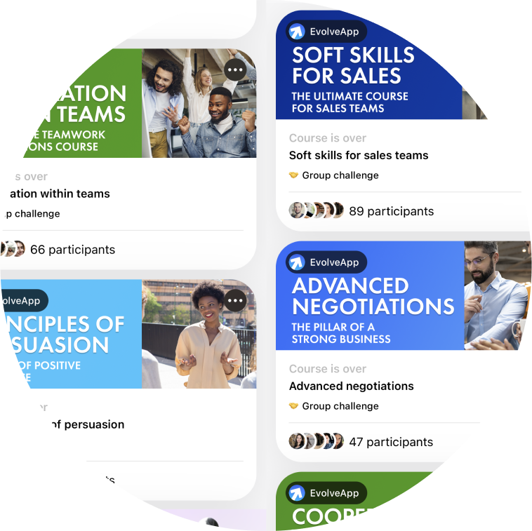 Evolve Learning Management System - inspire growth through online training