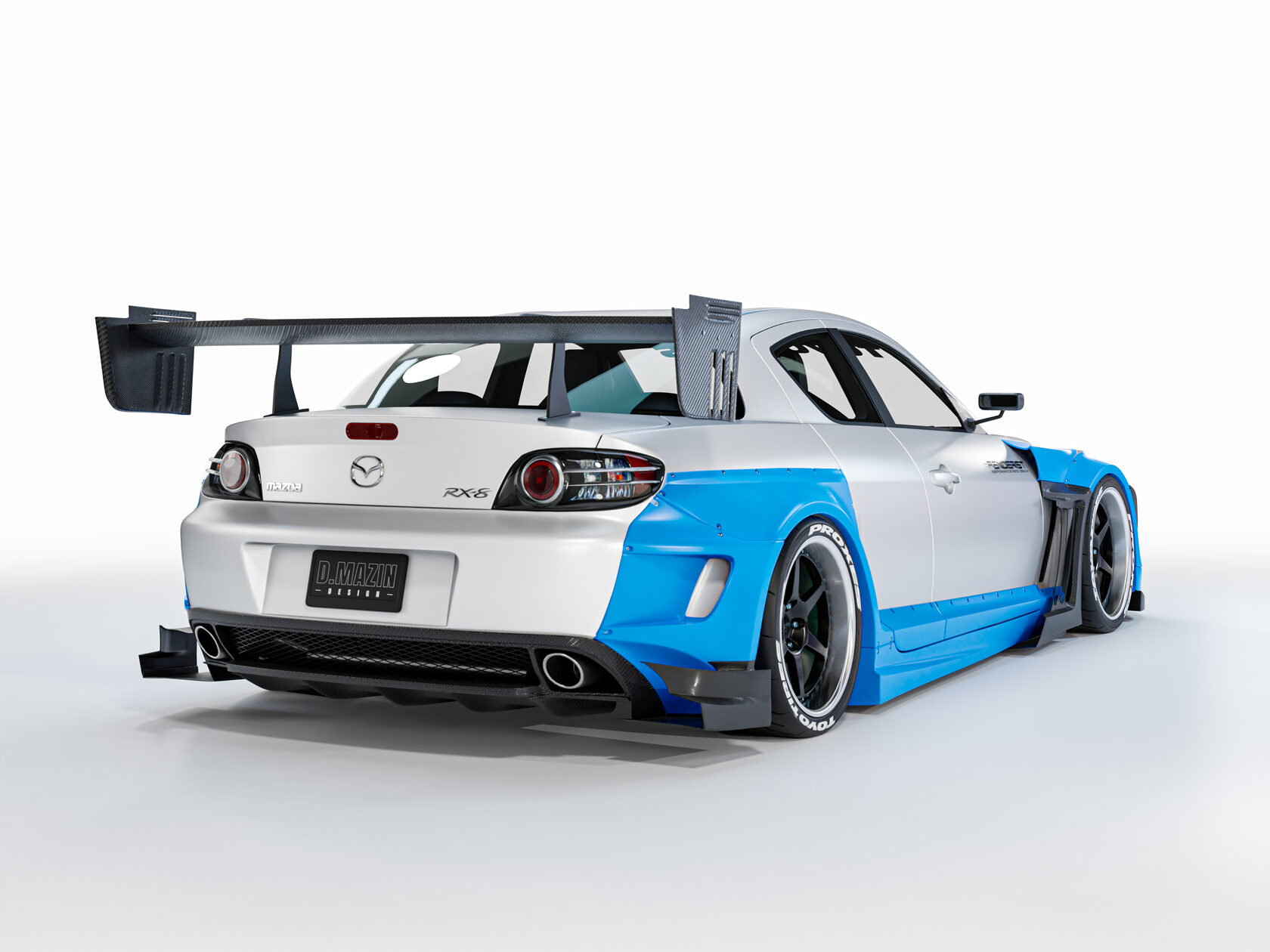 FENDERIST SPEC R Full kit / WIDE BODY KIT Mazda RX-8 2003-2008