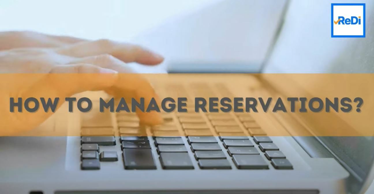 How to manage restaurant reservations in Waiter Dashboard in ReDi ...