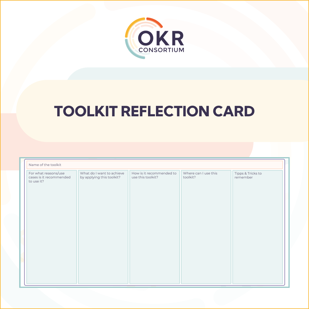 Toolkit Reflection Card | OKR Consortium