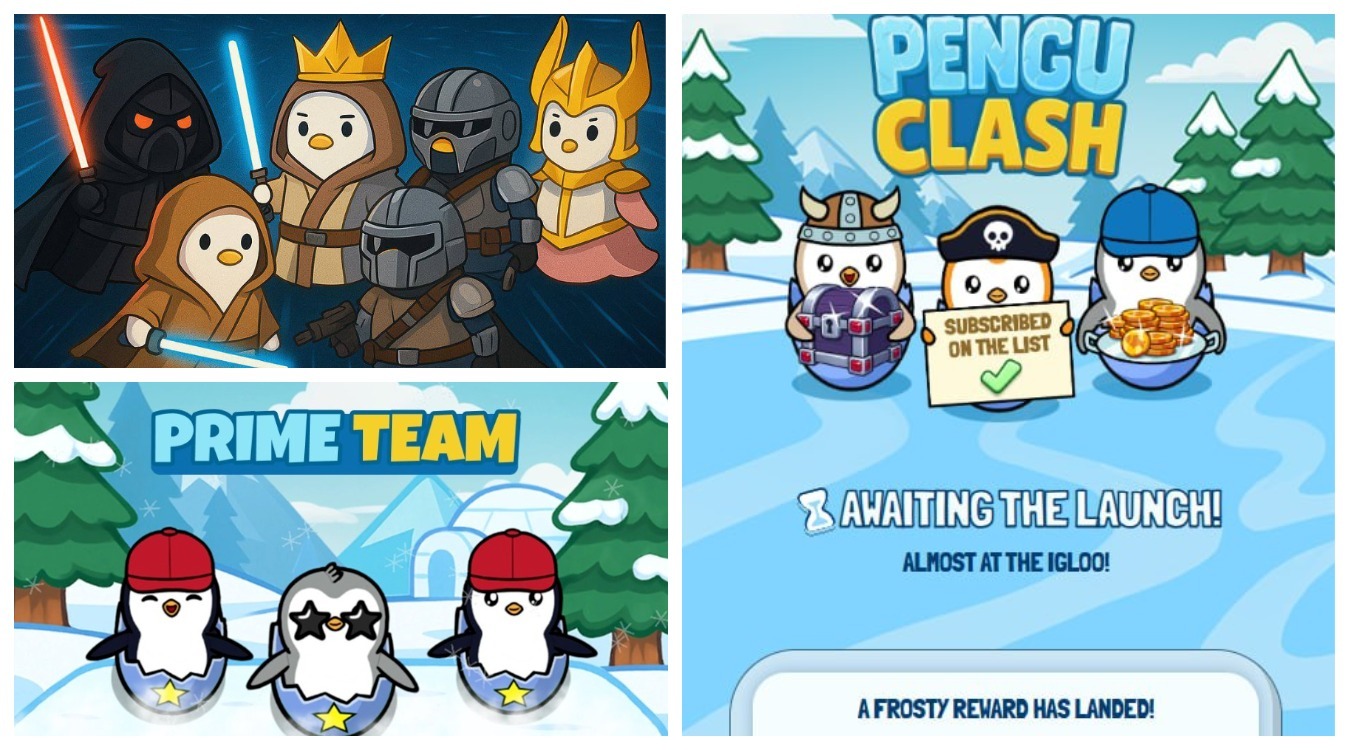 Web3 Gaming with Pudgy Penguins | Play, Collect & Explore