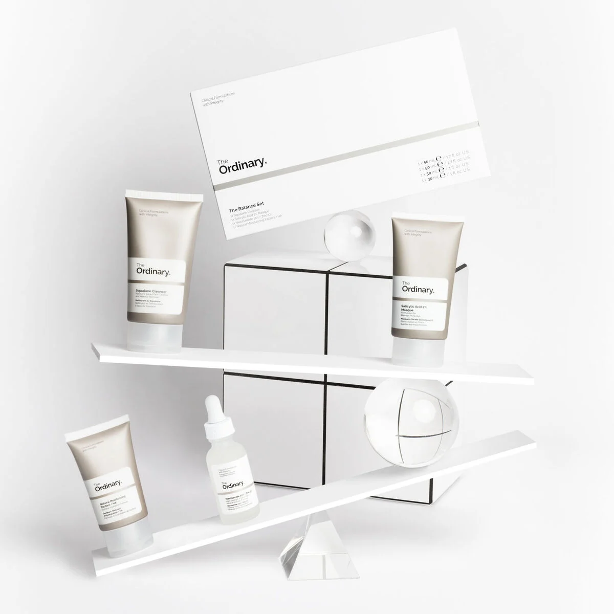 Набор для ежедневного ухода за кожей The Ordinary The Balance Set