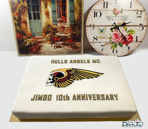 Hells Angels MC cake