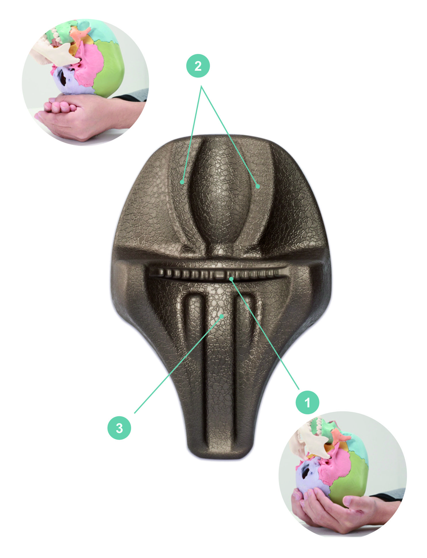 KANUDA® | Две подушки Gold Label Primo Air + Нэп для головы