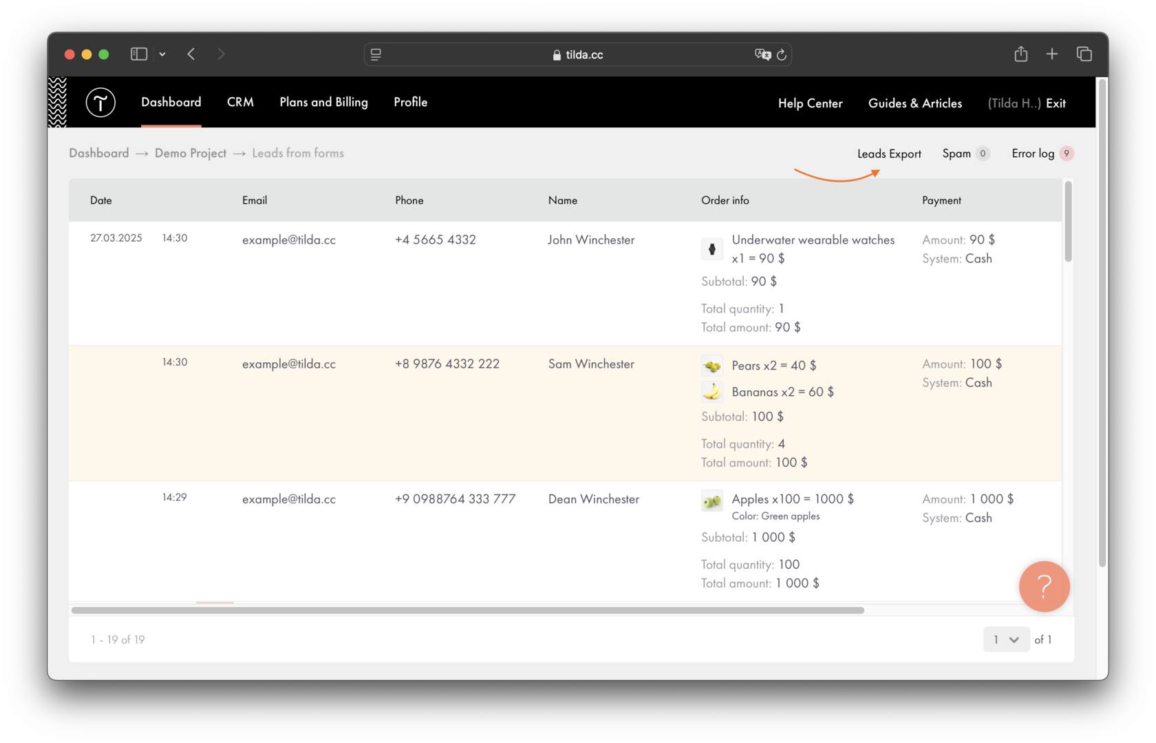 Integrated Data Capture Forms