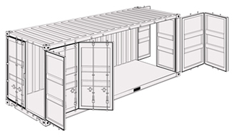 Transpordikonteinerite tüübid | Spetsiaalsed konteinerid Eestis