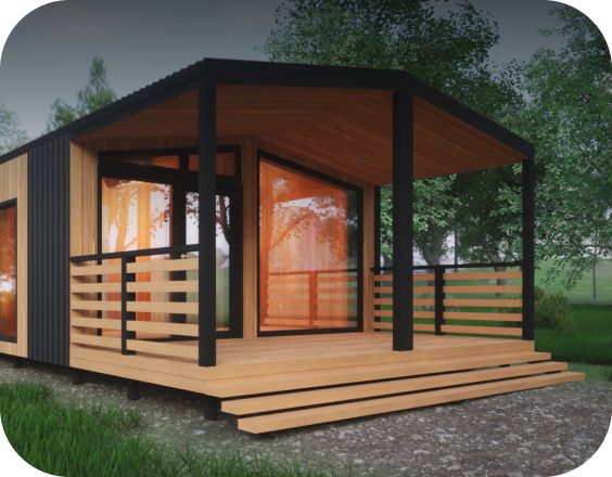 Строительство модульных домов и бань по единым стандартам Woodnext