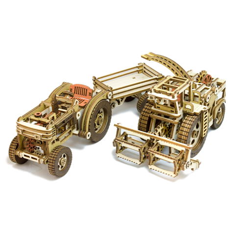 Для юных инженеров | DUE TOYS – деревянные 3D-пазлы и коллекционные ...