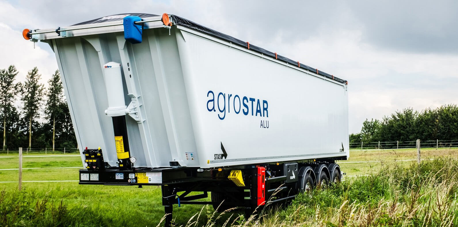 Купити напівпричіп зерновоз STAS agroSTAR ALU ☎️