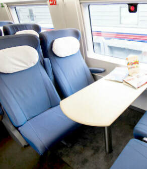 Sapsan Classes - Sapsan High Speed Train Seat Map